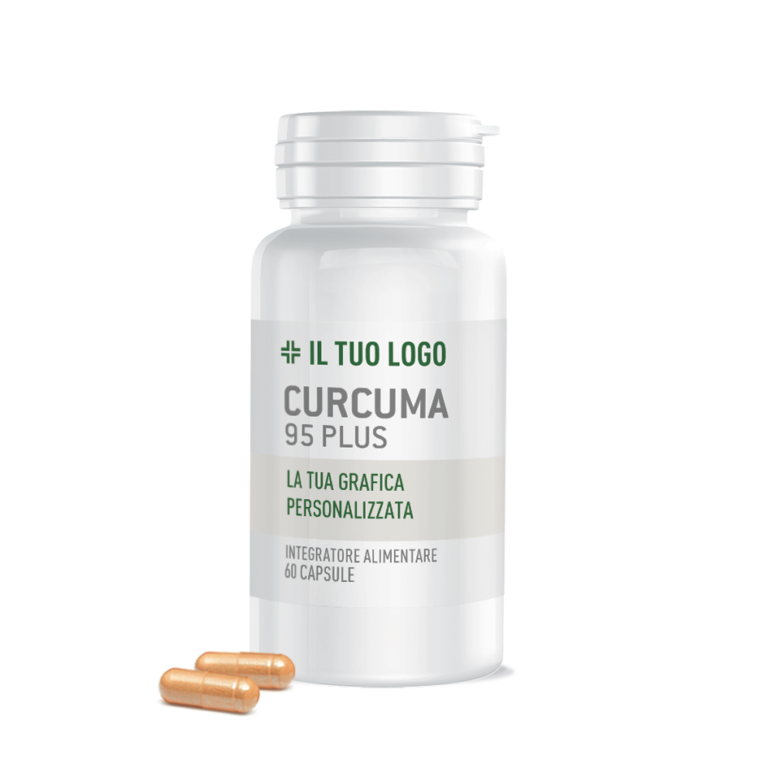 CURCUMA 95 PLUS | Almaphyto per il benessere dell'organismo Integratori ...